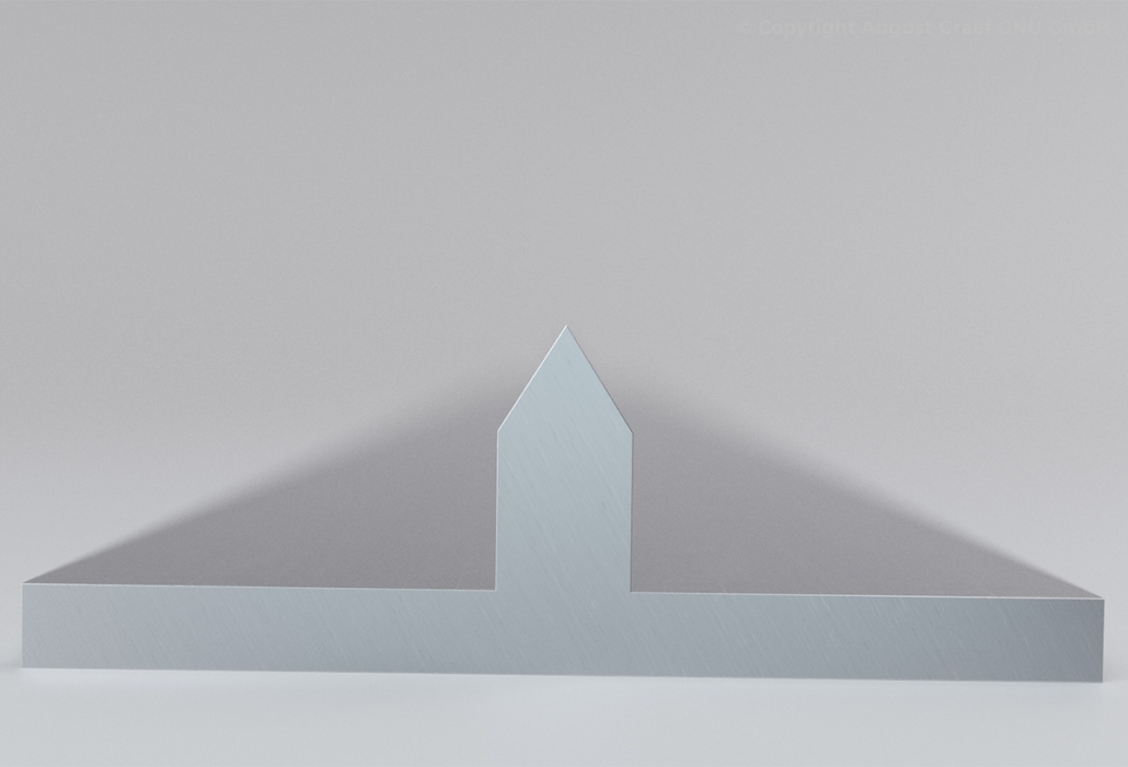 Offset Cut Center - August Graef GNU